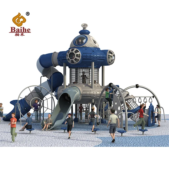 Children Large Outdoor Slide Used School Playground Equipment Outdoor ...