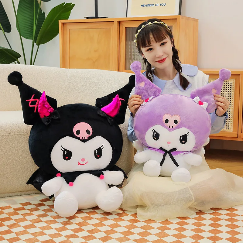 Red Ear Kuromi My Melody Cinna Plush Toys Doll Pillow Anime Cartoon ...