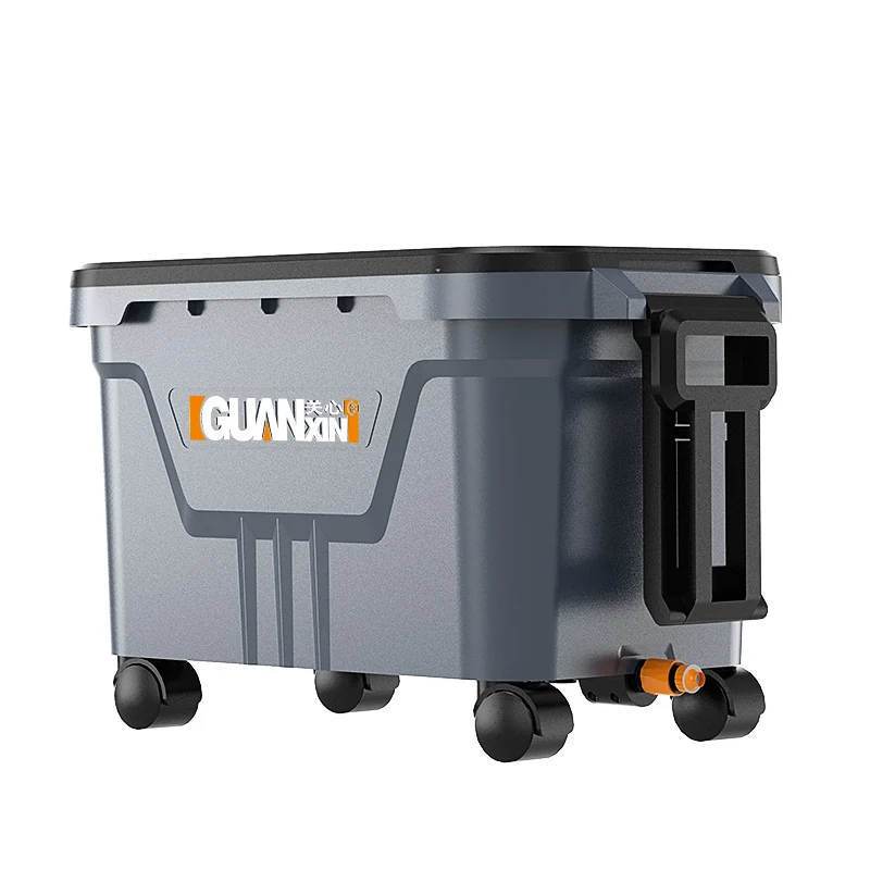 Mobile Car Wash Tank - Portable Water Tank with Wheels