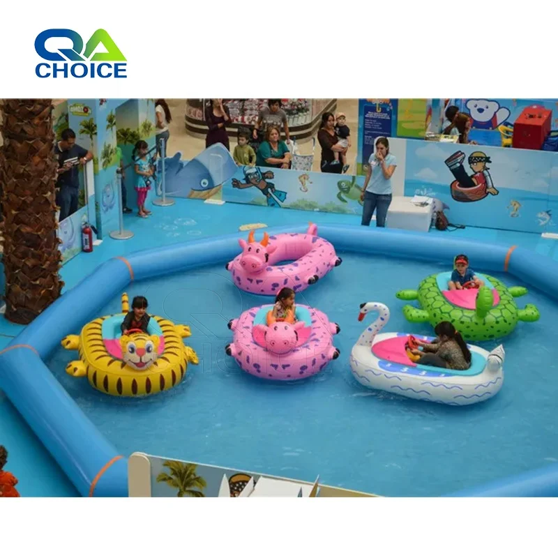 Commercial Portable Plastic Boat - Inflatable Pool Game