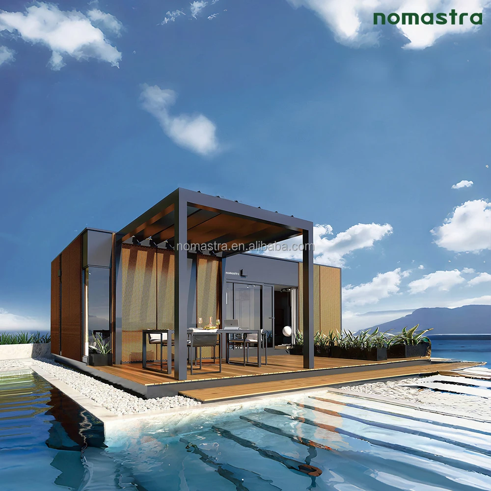 Luxury Modular Steel Frame Villas Prefab Holiday Mobile Homes for ...