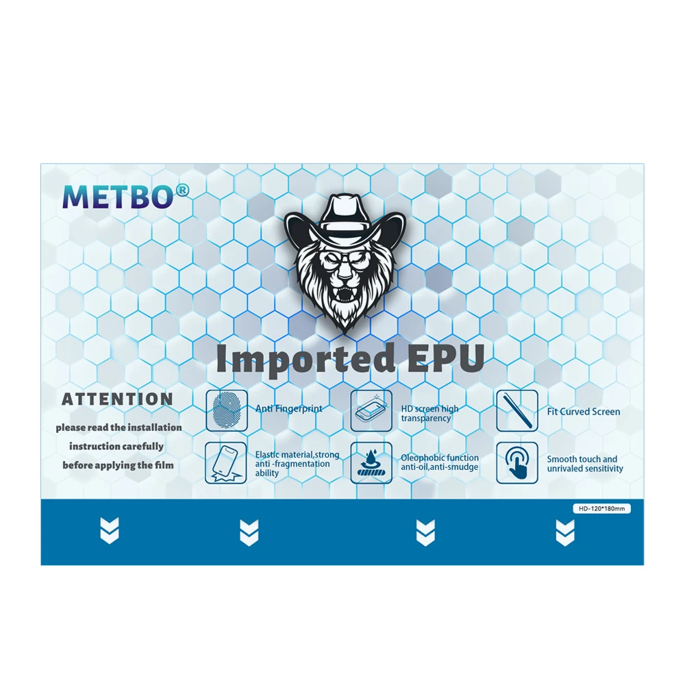 Metbo 120*180mm Epu Hd Pelicula Laminas Micas De Hidrogel Tpu Cutting ...