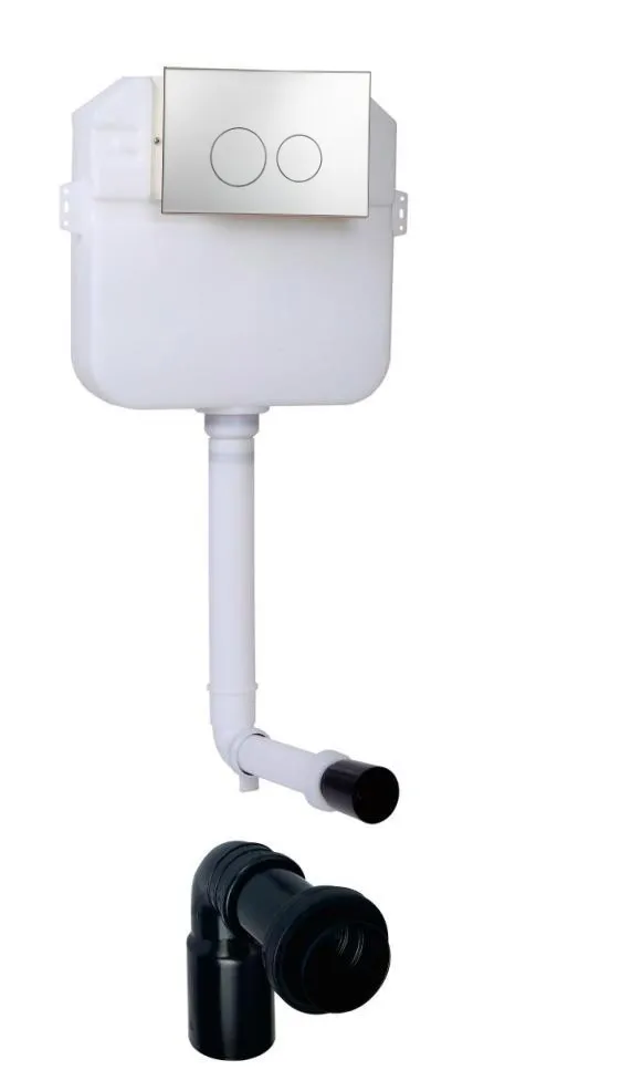 Plastic Hidden Water Tank Floor Standing Concealed Cistern For Bathroom ...