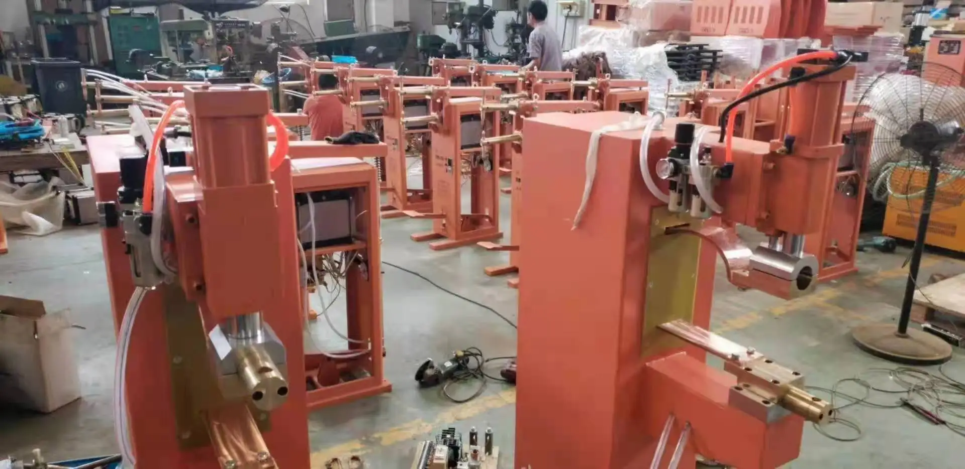 SANYU DTN-100KVA Pneumatic Resistance Spot Welding Machine 380V 50Hz ...