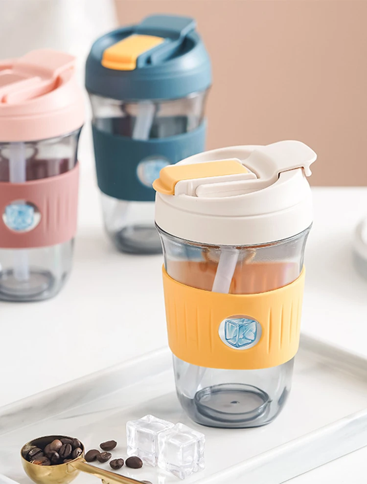 Custom Portable Drinkware BPA Free PP Plastic Travel Adult Office ...
