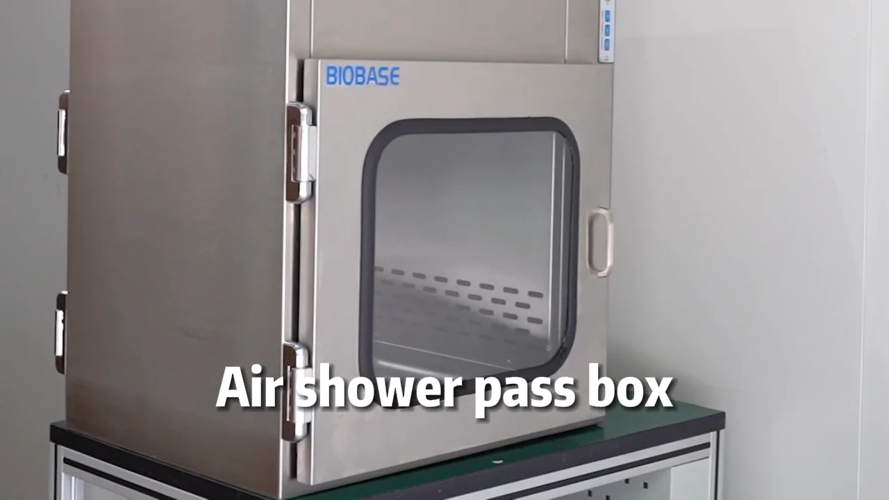 Biobase Laminar Air Flow Dynamic Pass Box Air Shower Pass Through Box ...