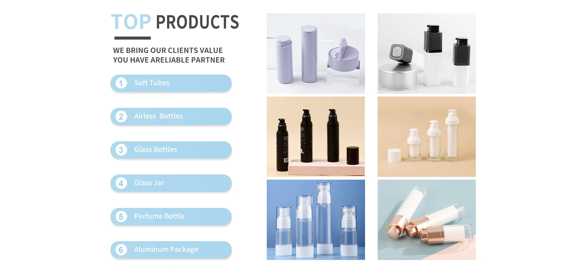Guangdong Ever Bright Pack Co., Ltd. - Airless Bottles, PET Lotion Bottles