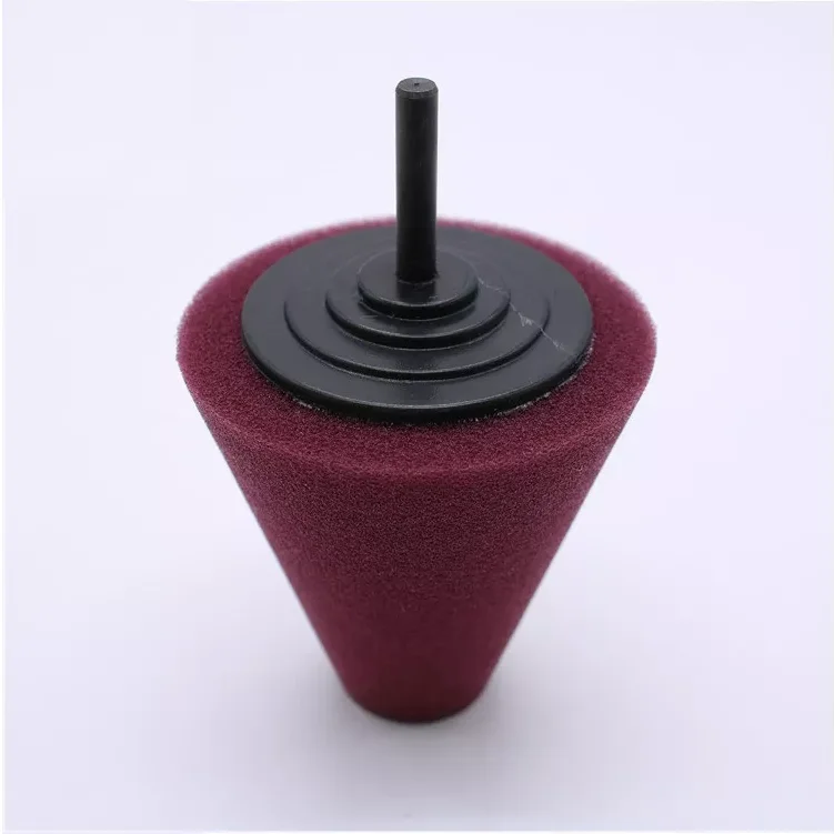 3 "car Detail Polishing Cone Sponge Polishing Wheel Hub Medium Mesh ...