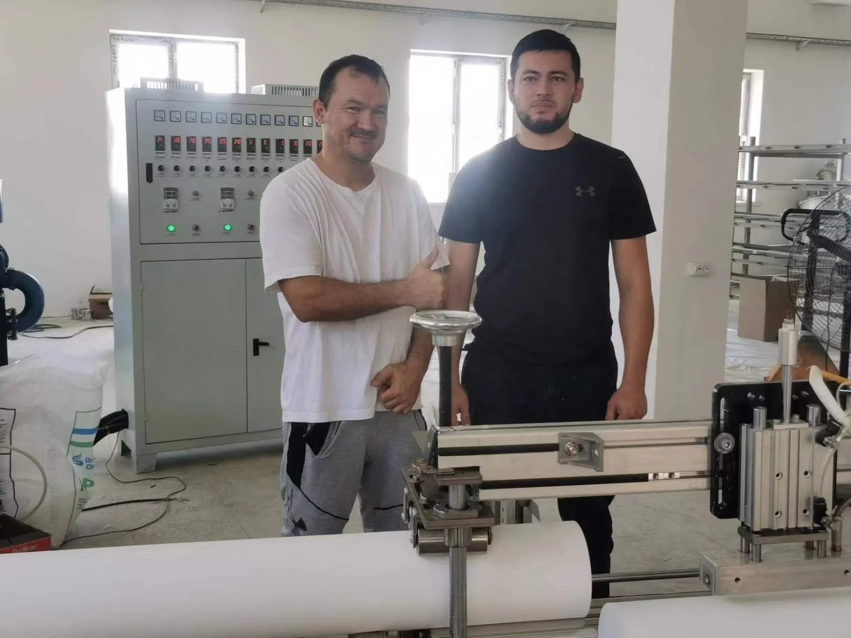 1E1M PP Spun Filter Cartridge Machine Production Line for Water Filters ...