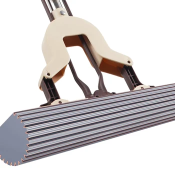 Free-handwash Folded Sponge Mop With Absorbent Cotton Thread Head ...