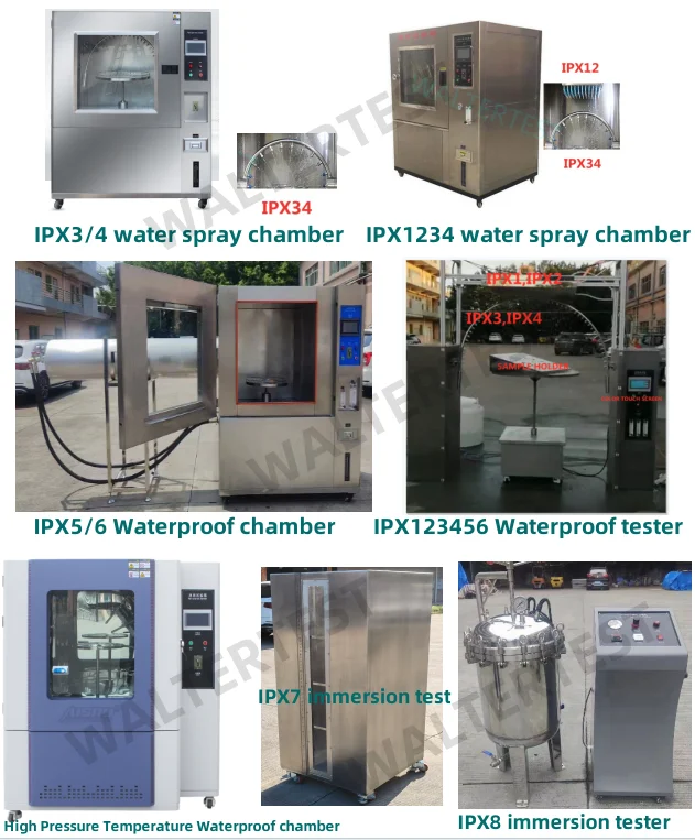IEC 60529 IPX5 IPX6 Waterproof Testing Machine by WALTER