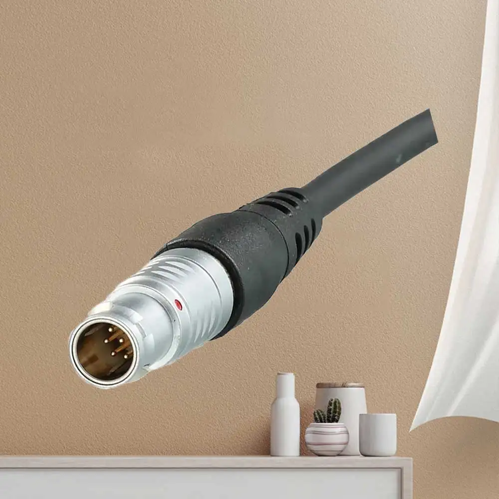 Oswell 1b Series Metal Circular Male And Female Push Pull Audio Video ...