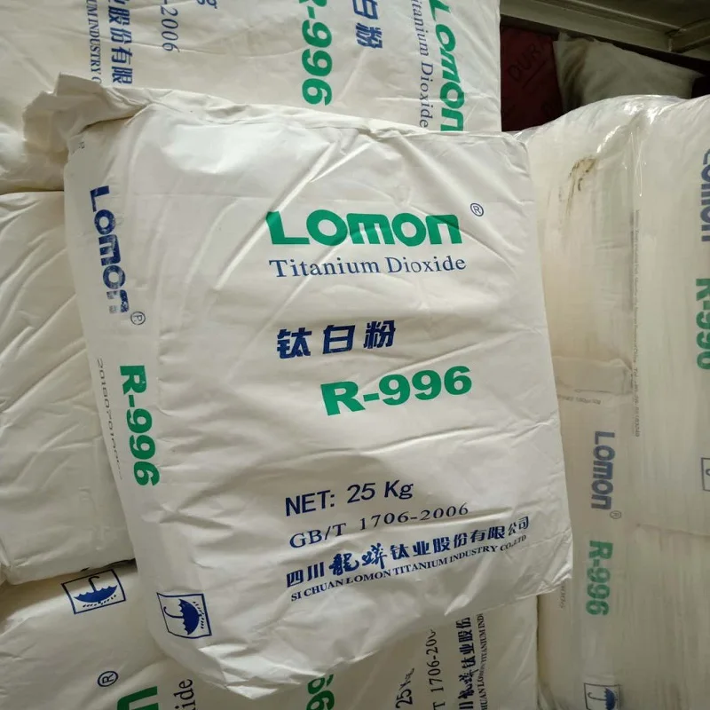 Good Whiteness Lomon Brand Tio2 Titanium Dioxide Rutile Grade Lomon ...