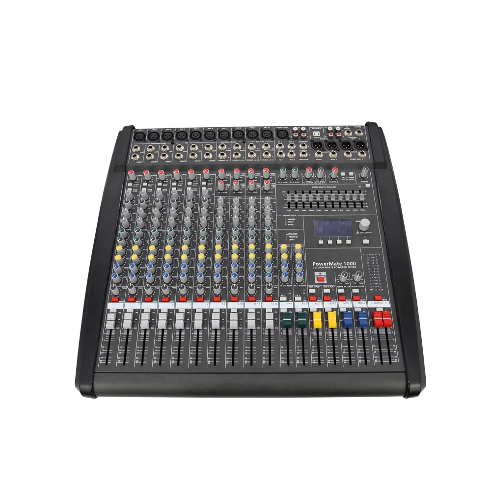 Power Mixer Digital Audio Mixer Powermate 1000-3 | 8 Mono+2 Stereo ...
