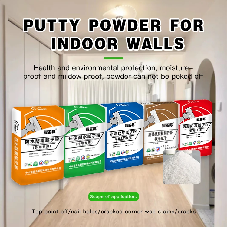 Exterior Wall Water-resistant Putty Powder Factory Direct Supply Mildew ...