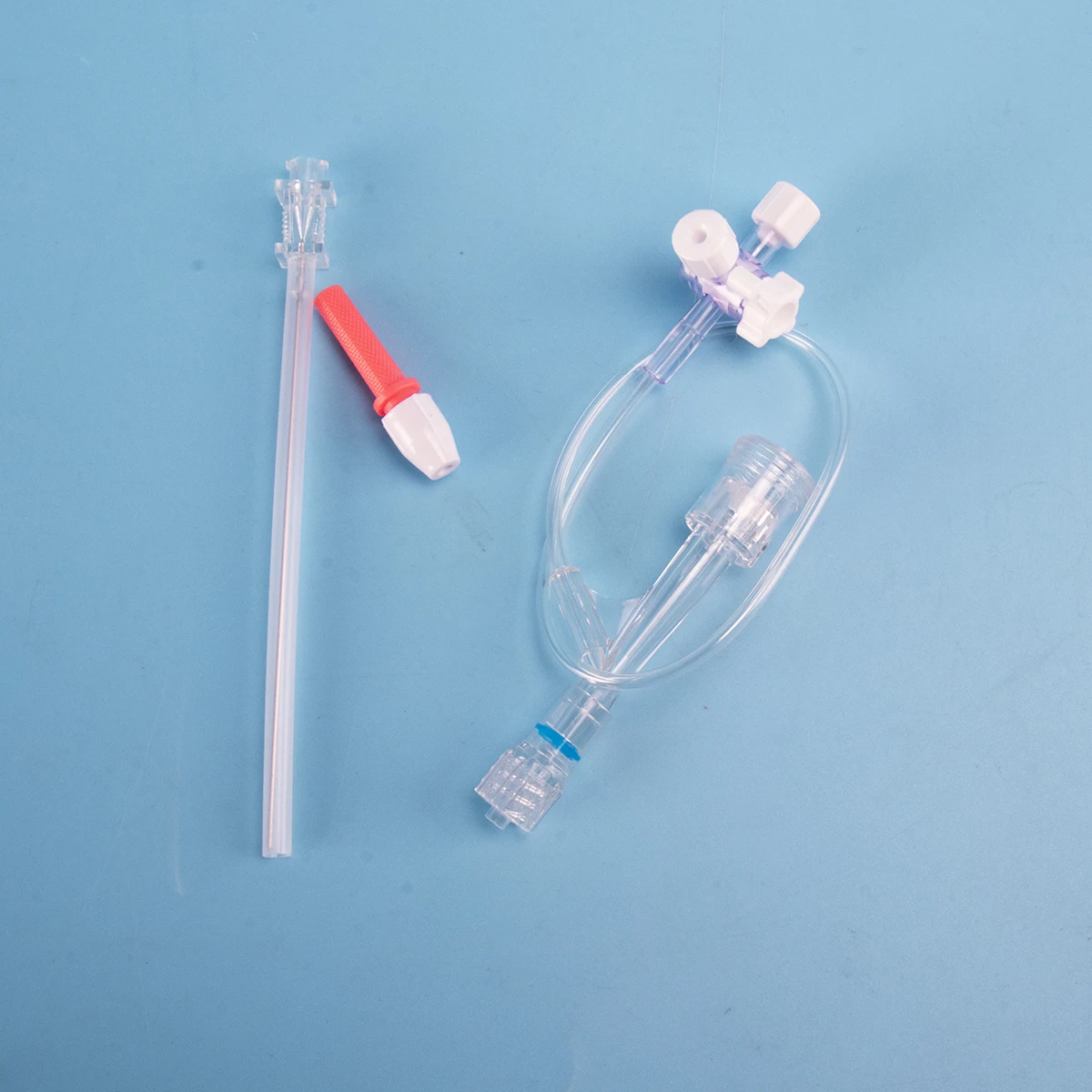 Medical Cardiology Push Pull Surgery Hemostasis Valve Set Y Connector ...