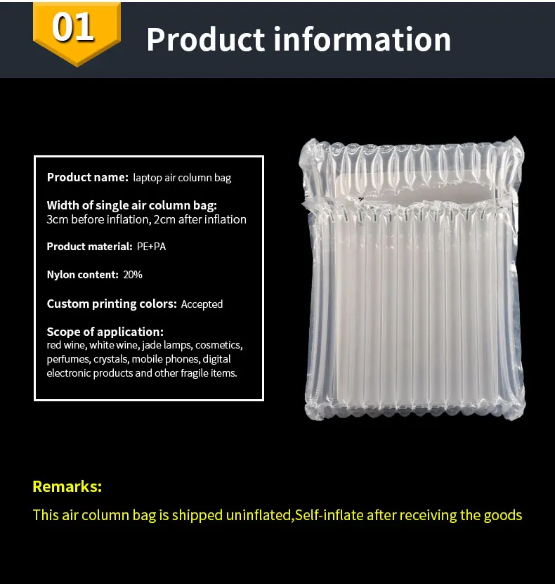 Shipping Inflatable Wrap Bubble Laptop Cushion Wraps Air Column Wrap ...