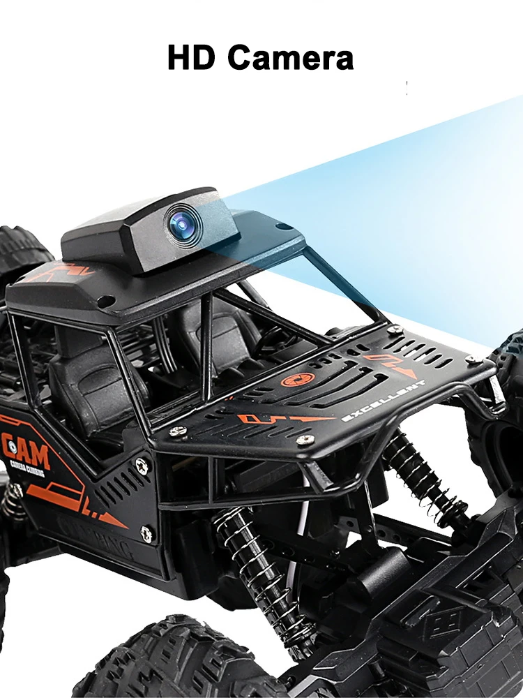 Alloy Dual Mode App Control Wifi Fpv Camera Rc Truck Rock Climber ...