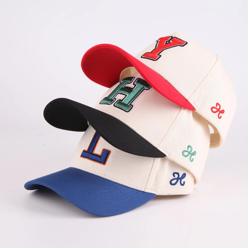 Custom Embroidered Logo Sport Caps Hats Wholesale Fitted Baseball Caps ...