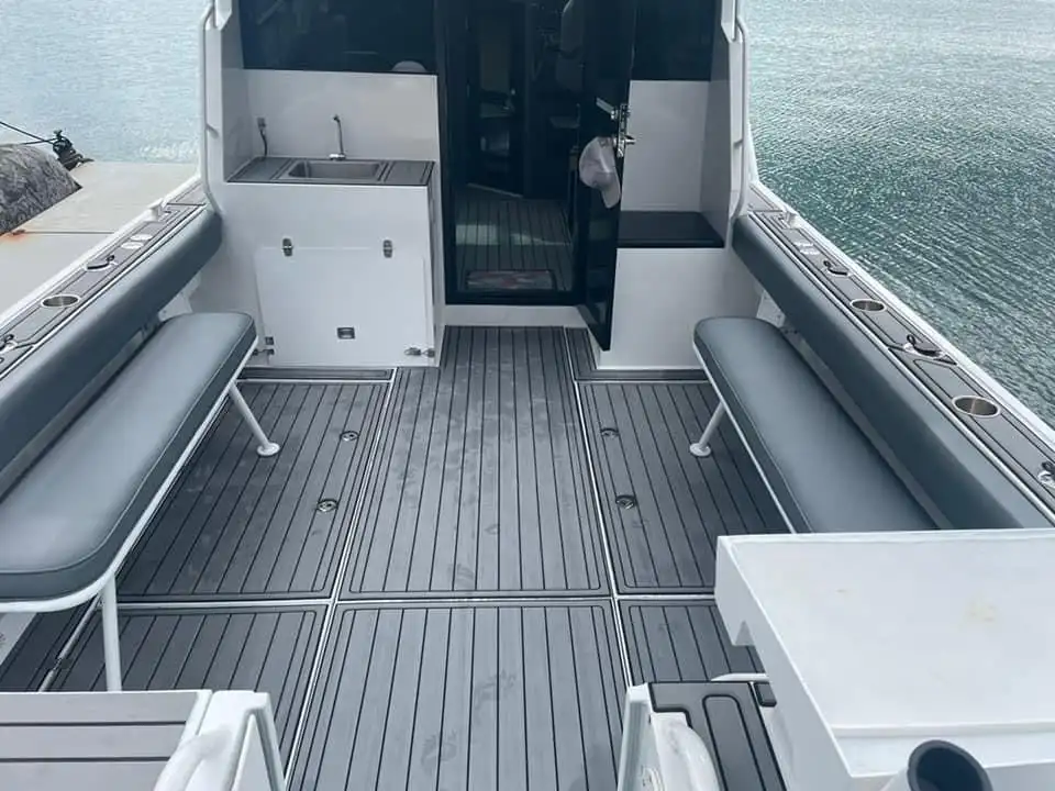 Welded Salt Water Offshore Twin Hull Alloy 8.8m Catamaran