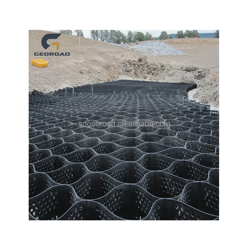 High Quality Road Stabilization HDPE Geocell Gravel Grid Geocells ...