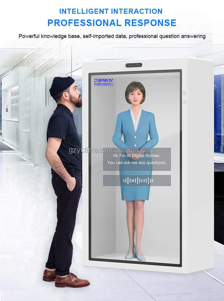 Interactive LCD 3D Hologram Box - Perfect for Retail & Ads