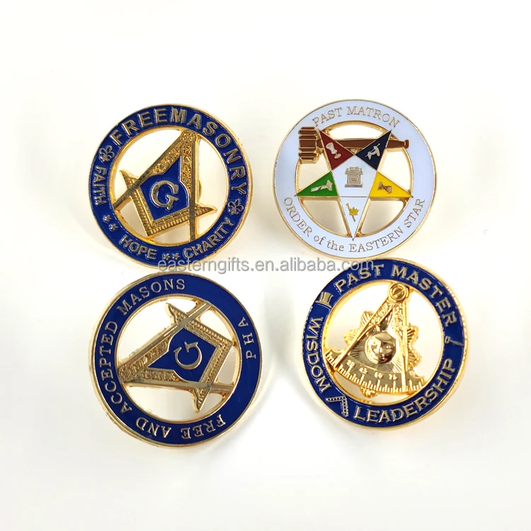 Masonic Turtle Pin - Custom Lapel Badge with Symbolic Meaning