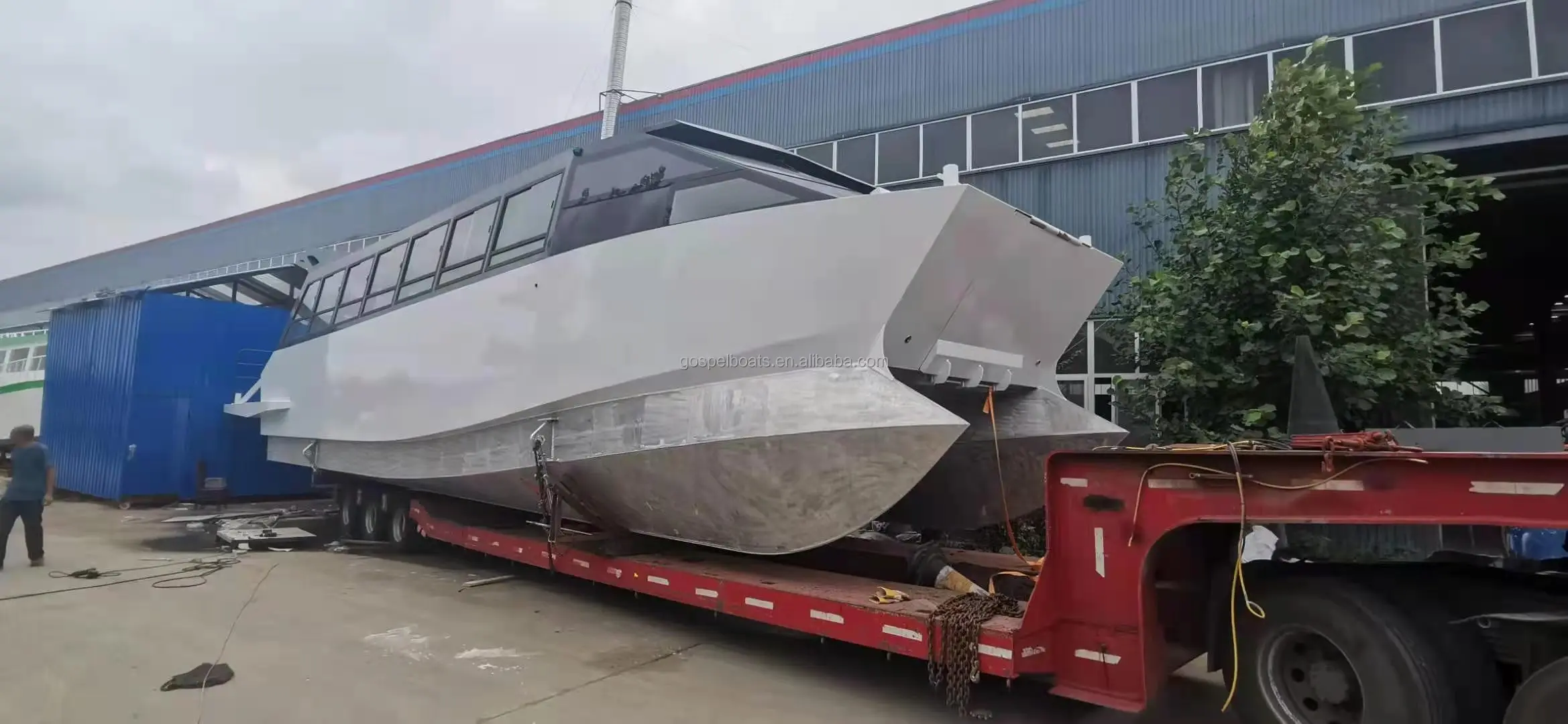 High Speed 15m Aluminum Passenger Ferry Boat for Sale
