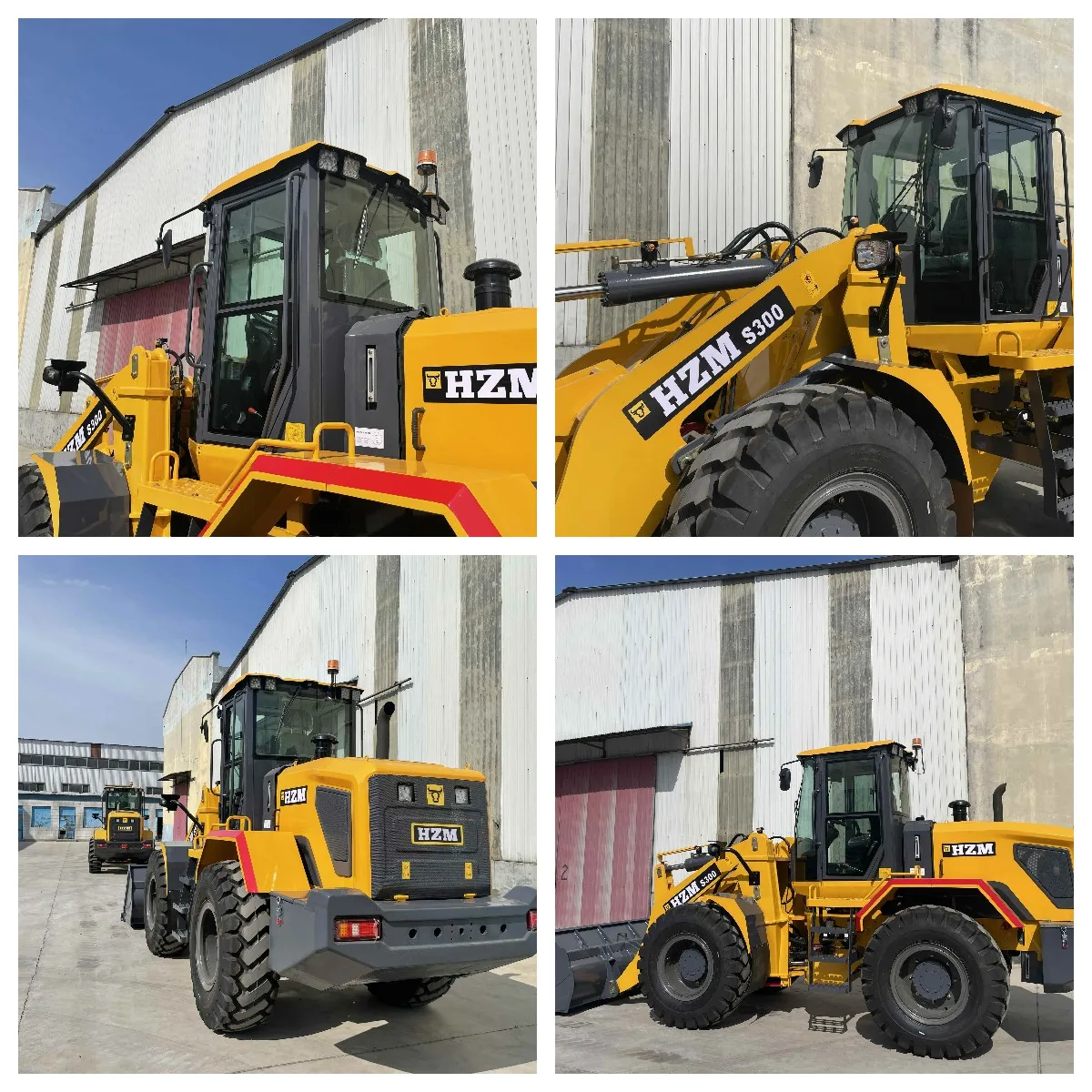 Front Loaders 3 Ton Wheel Loader Hzm933 For Sale - Buy Front Loaders 3 ...