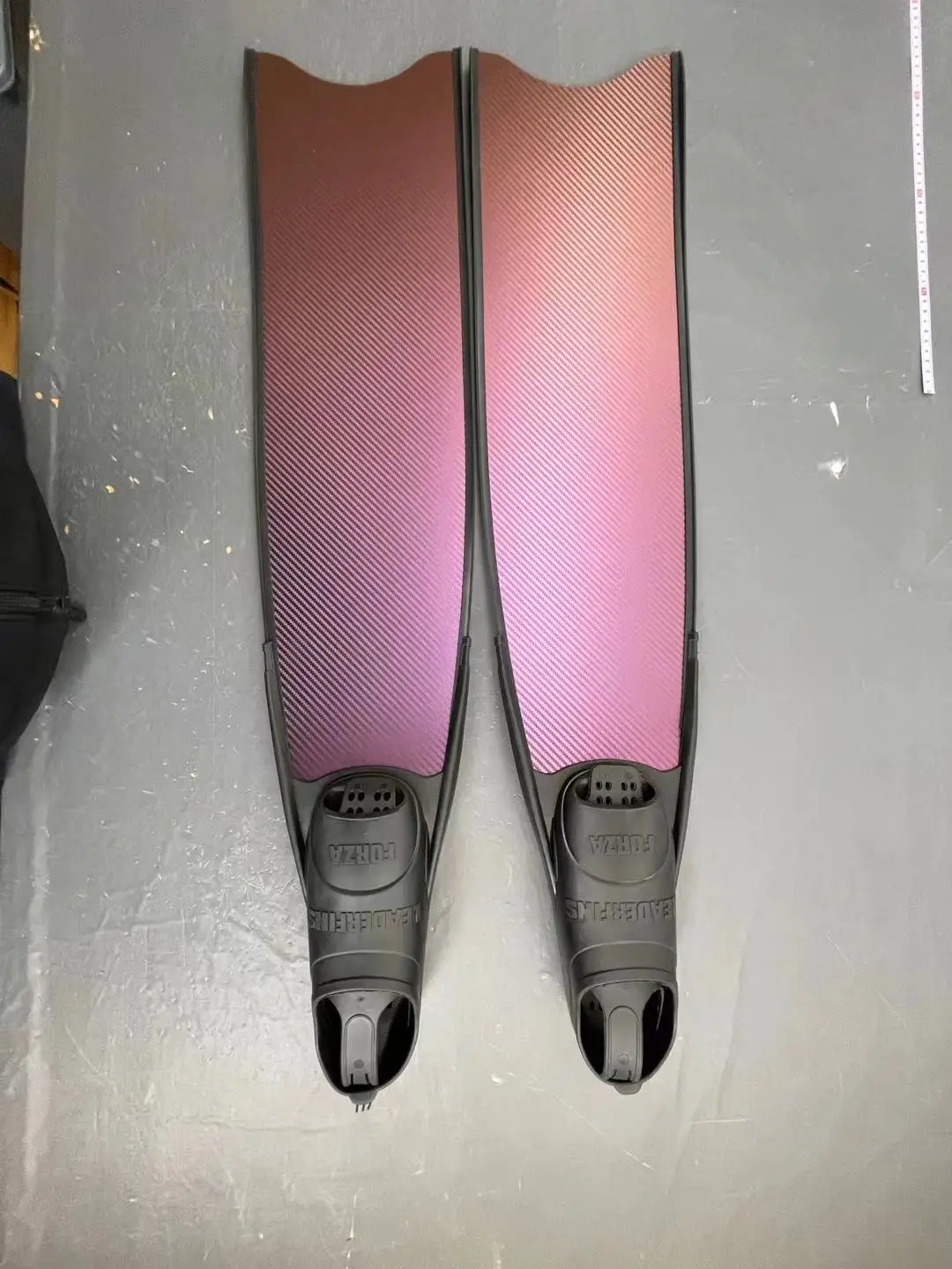 Wholesale Custom Logo Long Blade Scuba Freediving Fins Carbon Fiber for ...