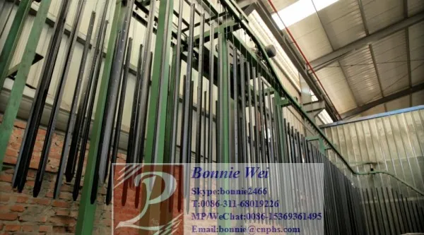 America Type Green Painted 6.5ft Metal T Bar Fence Post/t Pillars - Buy ...