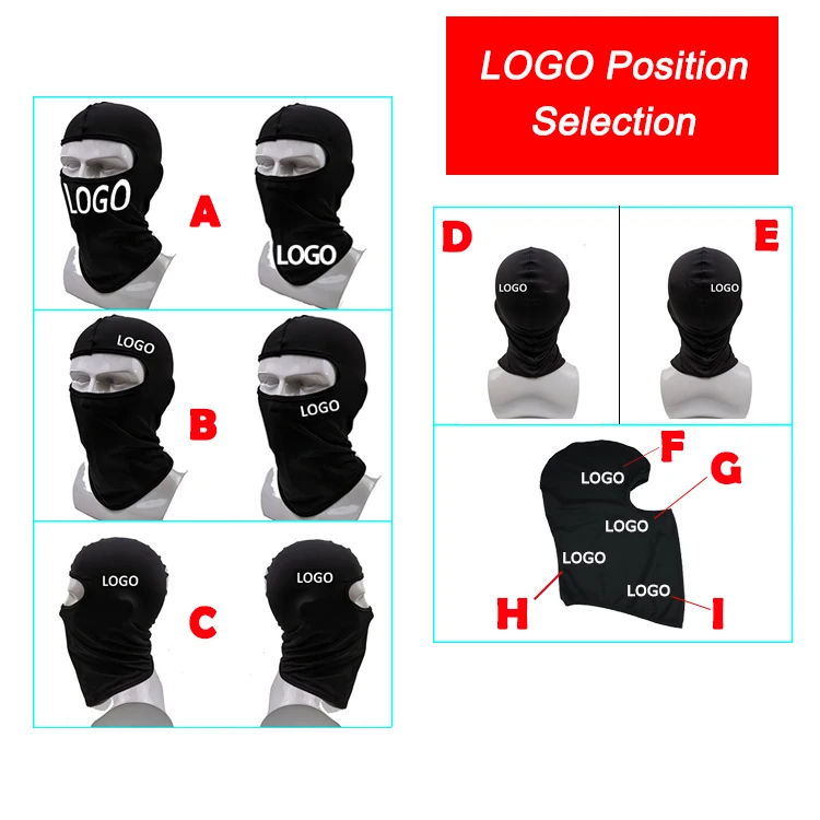 Wholesale High Quality Balaclava Printing Face Mask