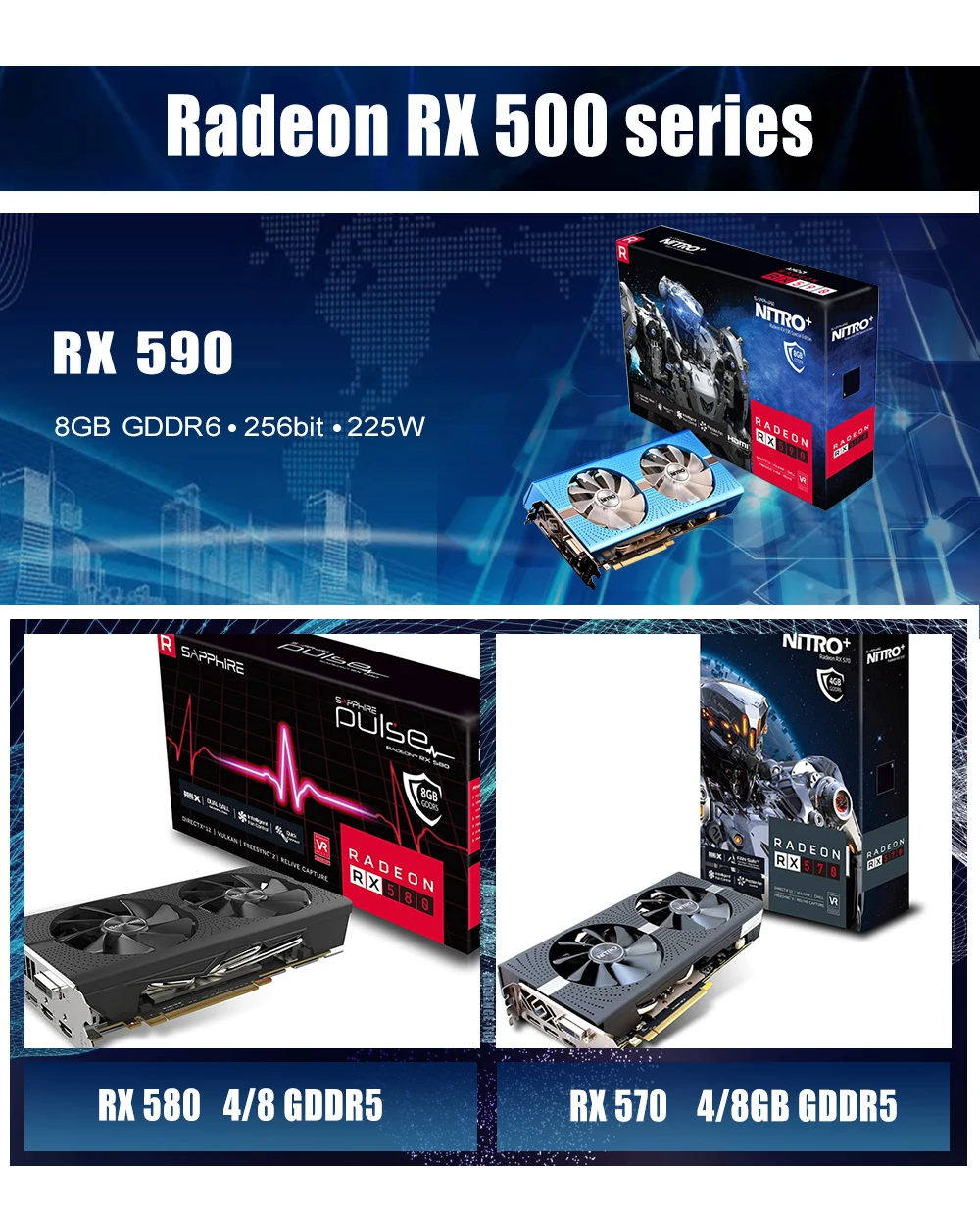 Bc-160 Fast Delivery Original New Amd Xfx Bc 160 8gb Gpu Video Game ...
