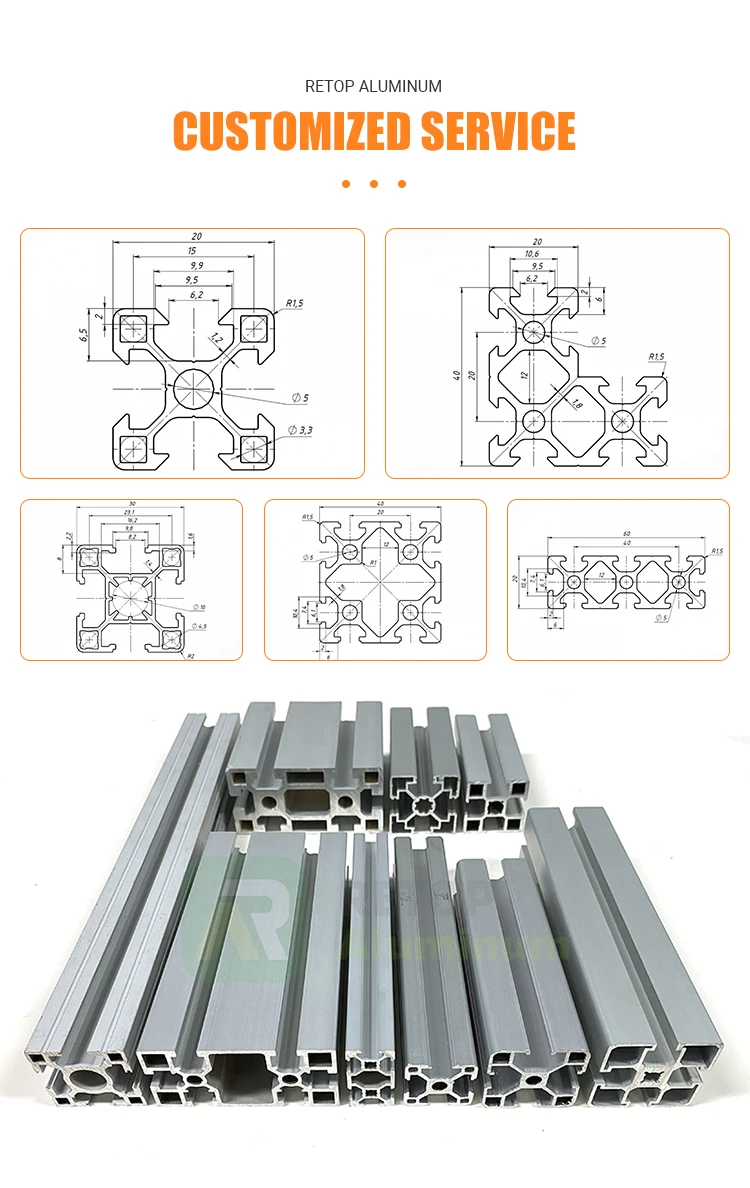 30x150 Aluminum Profile 30mm Aluminum Extrusion 30x90 Industry Aluminum ...