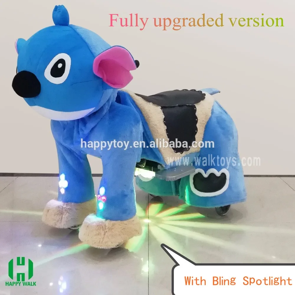 Happy Rides on Animal Walking Electric Animal Rides