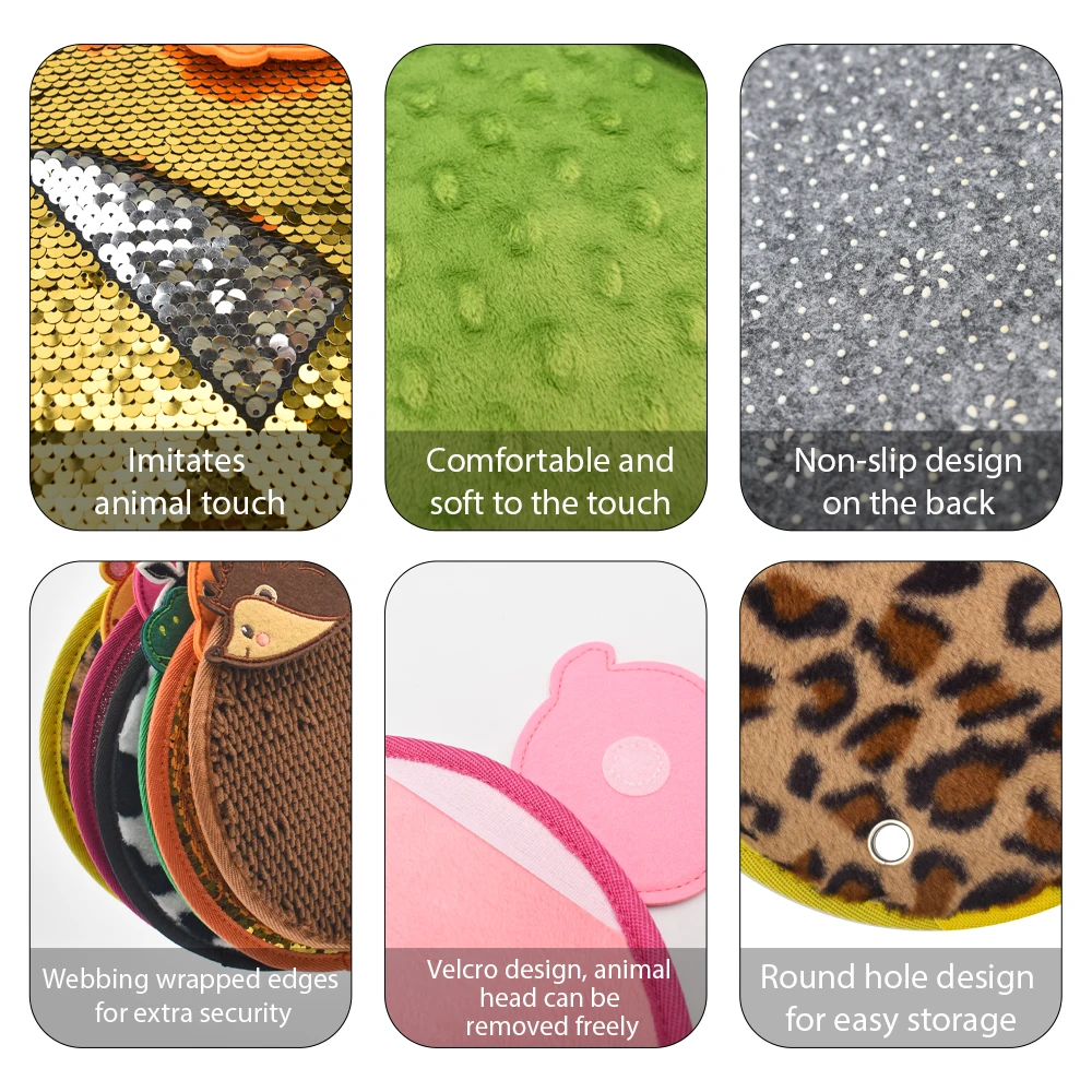 Felt Sensory Mats for Autistic Children Textured Sensory Wall Panel ...