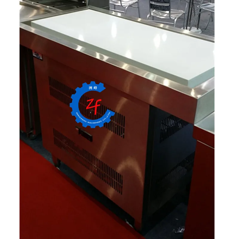 Thailand Cold Stone Table Slab Ice Table Fried Ice Cream Machine - Buy ...