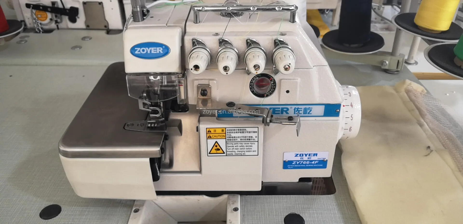 ZY766-4F Zoyer Siruba Overlock Sewing Machine - High Speed