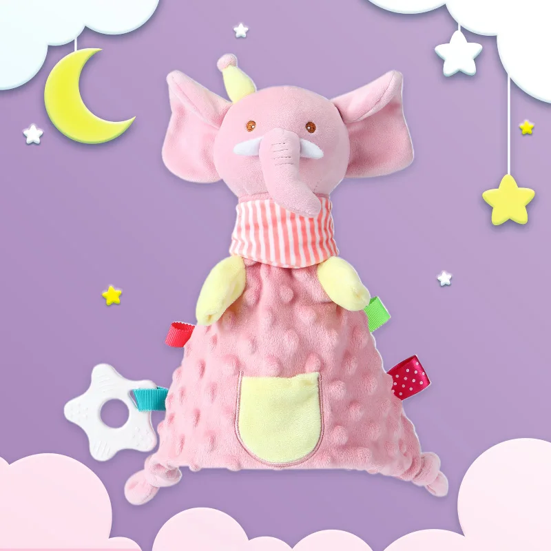 Famicheer Security Blanket Baby Comfort Toy Baby Soothing Toys ...