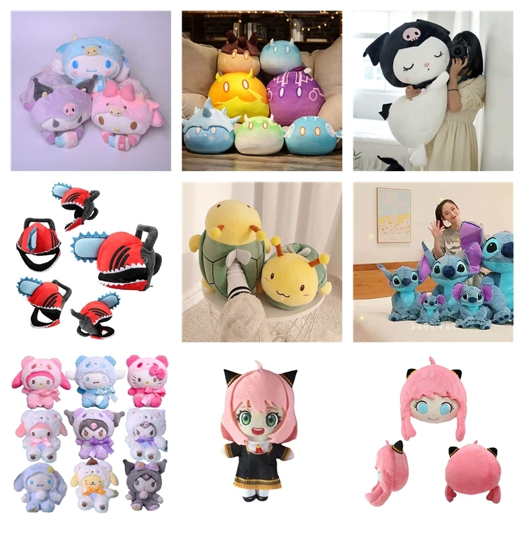 60cm Sanrio Kawaii Balloon Cinnamoroll Dog Plush Toy Pillow Stuffed ...