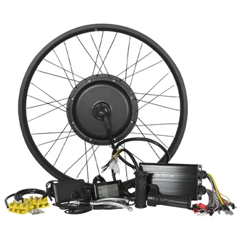 Hot Sell Ebike Hub Motor Kit Rear 72v 5000 Watt Electric Bike Kit ...