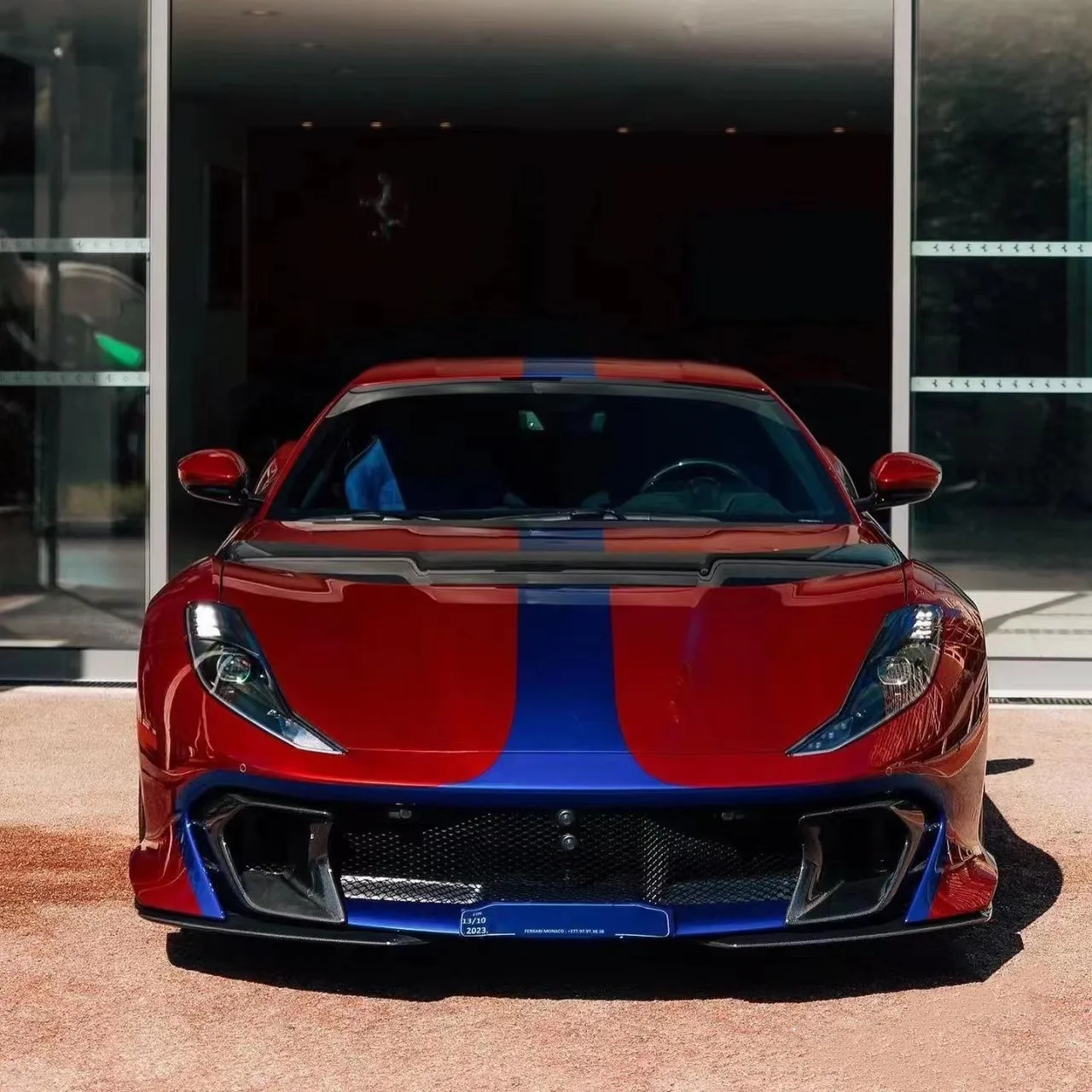 Ferrari 812 Competizione Body Kit - Upgraded Carbon Fiber Front and ...