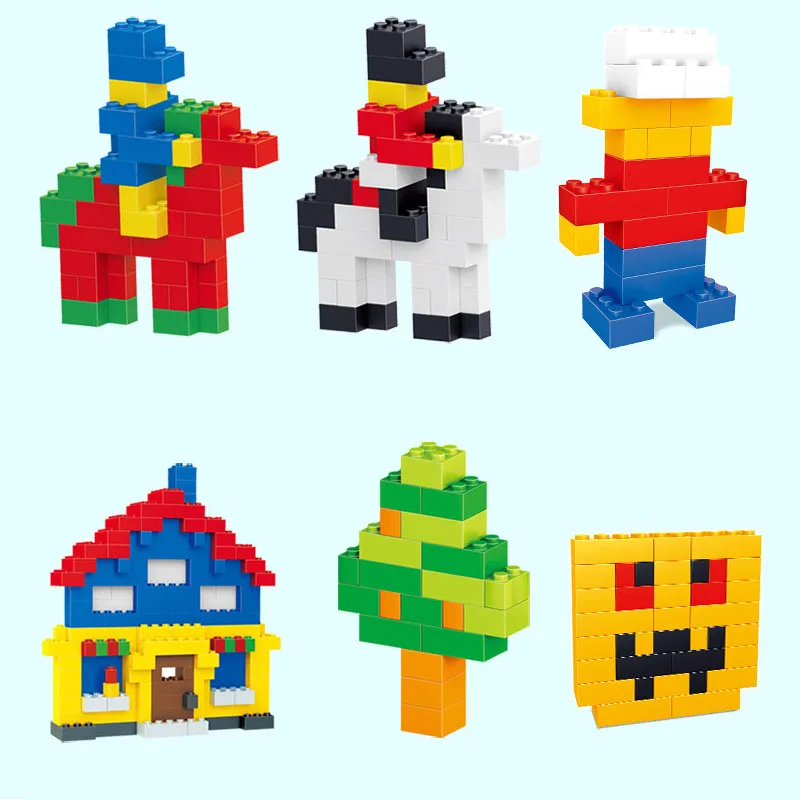 2x4 Blocks Building Bricks Educational Assemblage Construction Toys ...