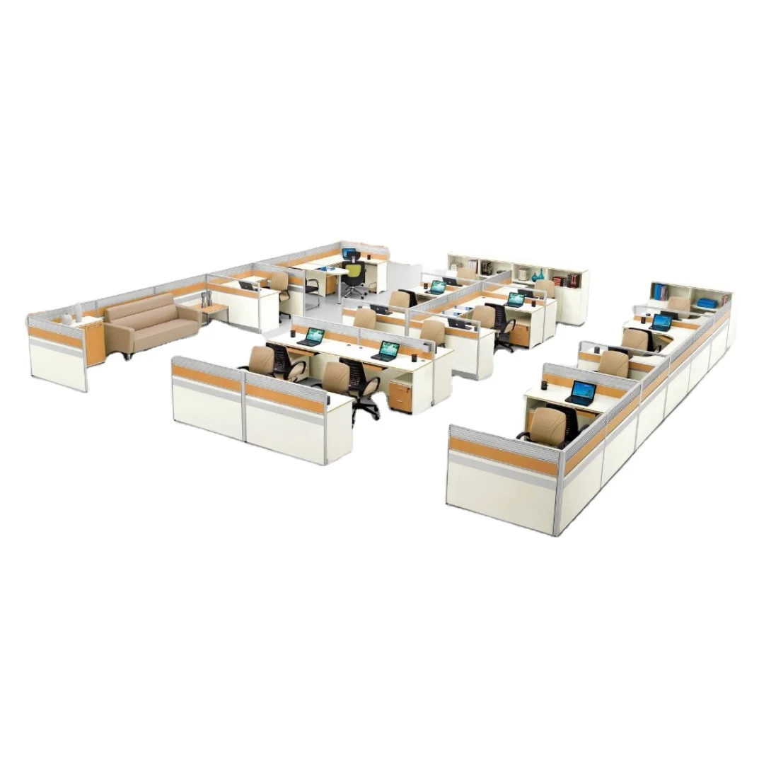 2 Person Cubicle - Modern Office Furniture for Call Centers