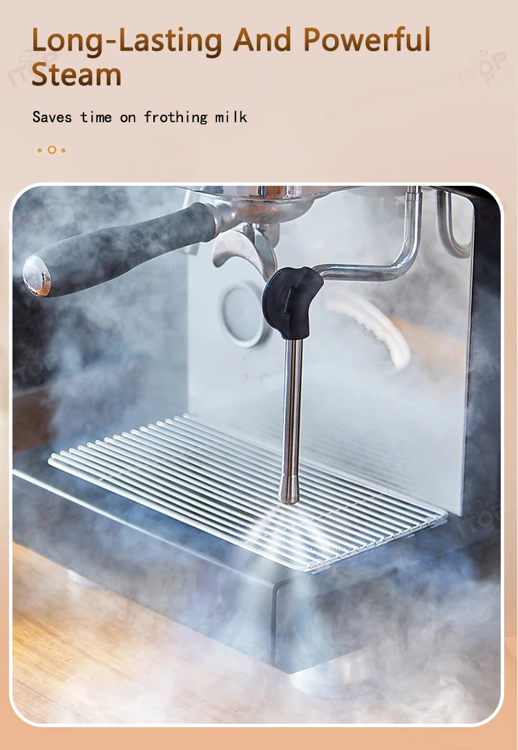 ITOP IT-CM808 - Professional Semi-Automatic Espresso Machine