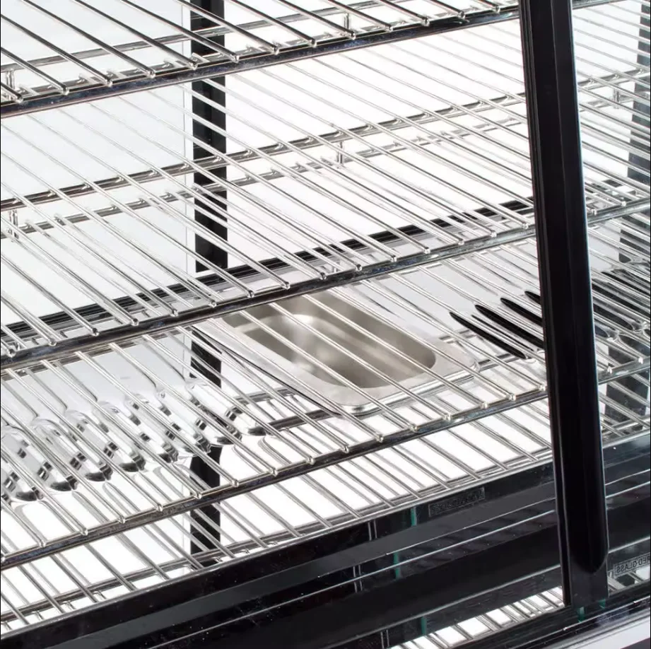 Red Commercial Kitchen Equipment Electric Pastry Warming Display ...