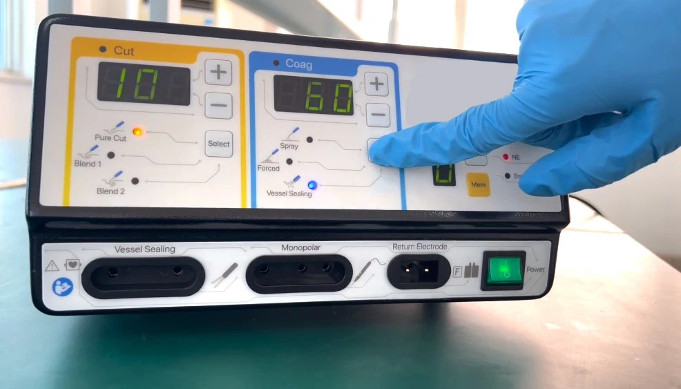 Electrosurgical Unit Bipolar/monopolar Electrosurgical Unit With Vessel ...