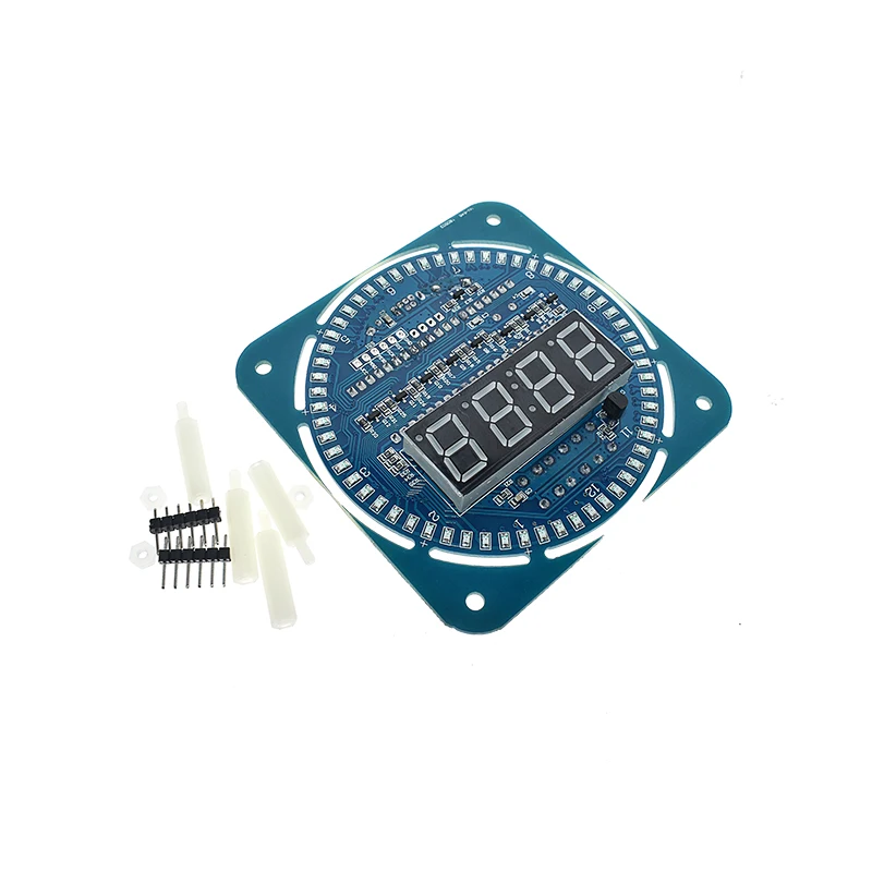 DS1302 Rotating Digital LED Display Module - Alarm Clock