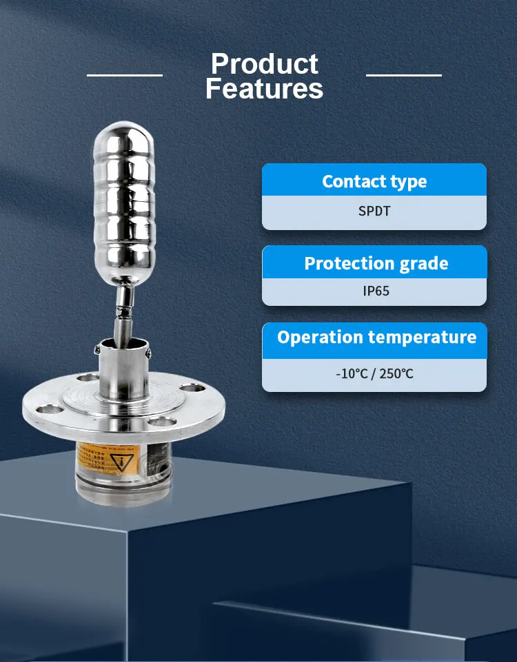 Explosion Proof Level Sensor - Side Mounted Float Alarm Switch