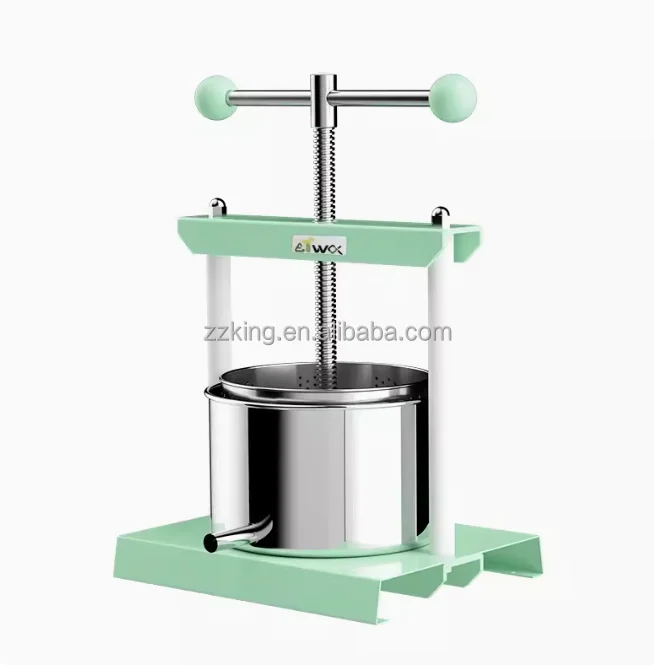 Stainless Steel Manual Juicer - DIY Apple Orange Carrot Juice Maker